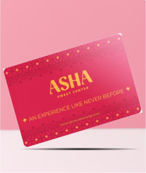 Gift Cards – Asha Sweet Center