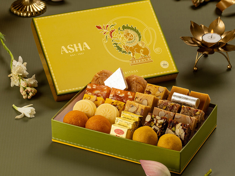 Diwali Sweets Gift Box | Asha Sweet Center Online