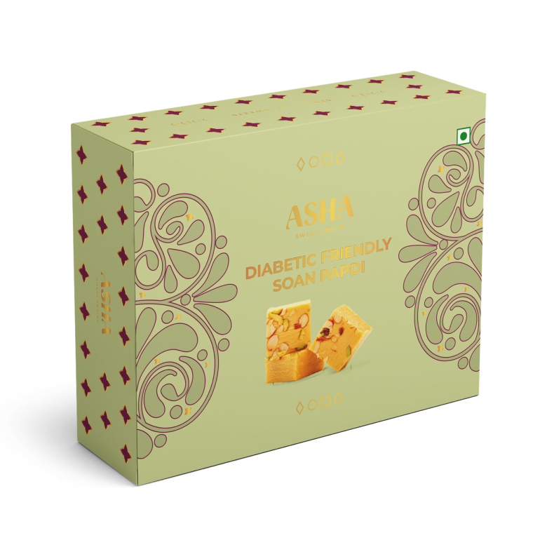 Diabetic Friendly Sohan Papdi 250gm | Asha Sweet Center