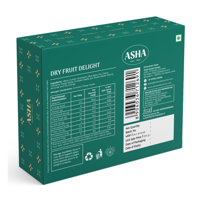Premium Dry Fruit Gift Boxes & Hampers | Asha Sweet Center