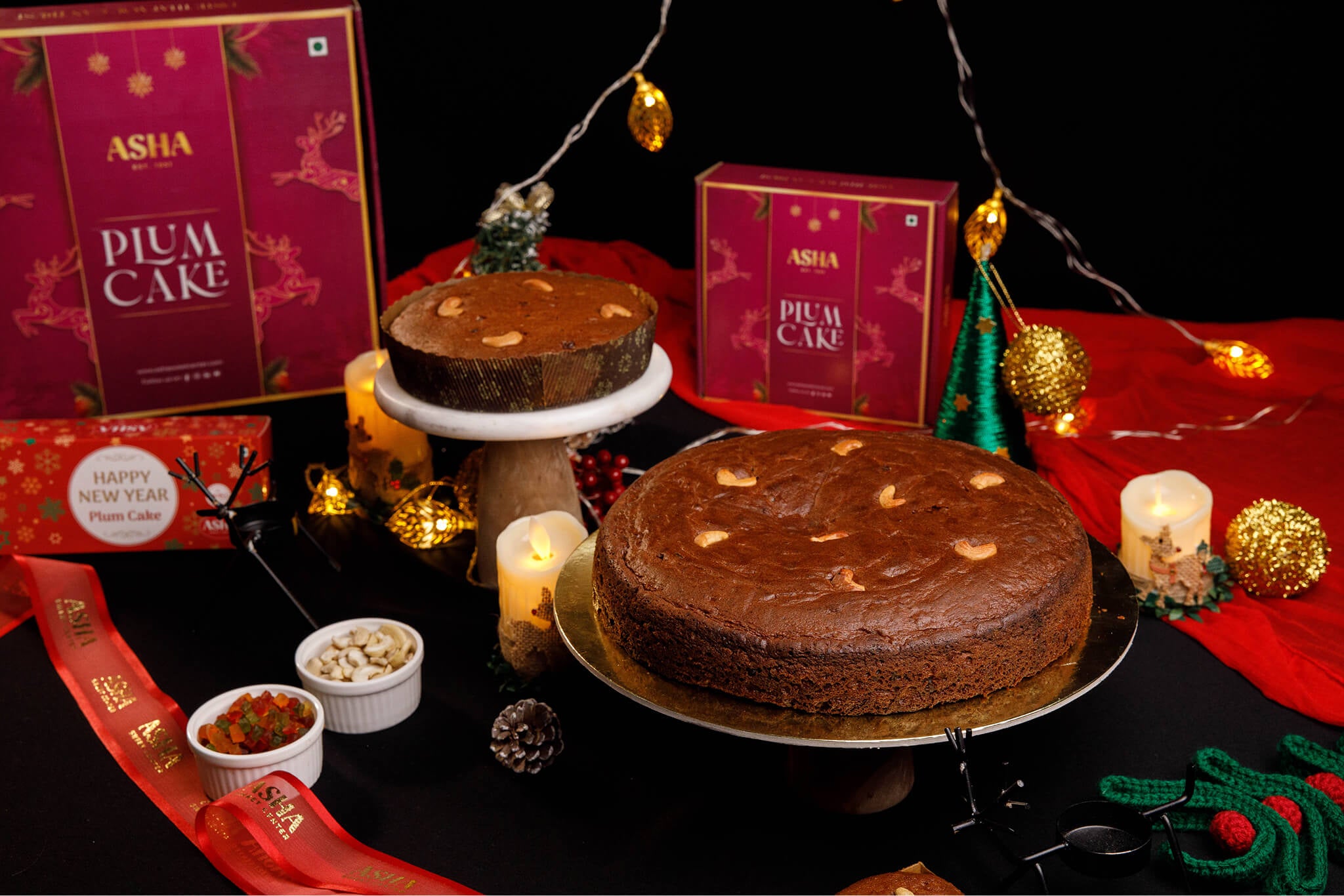 Best Christmas Gift Hampers & Plum Cakes in Bangalore | Asha Sweet Center