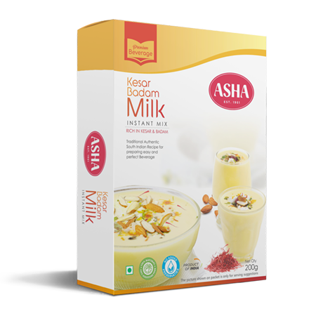 Delicious Kesar Badam Milk Mix - Rich & Aromatic Blend – Asha Sweet Center